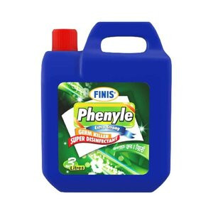 Finis Phenyle Extra Strong Toilet & Floor Cleaner 3 ltr - 200 gm- Send ...