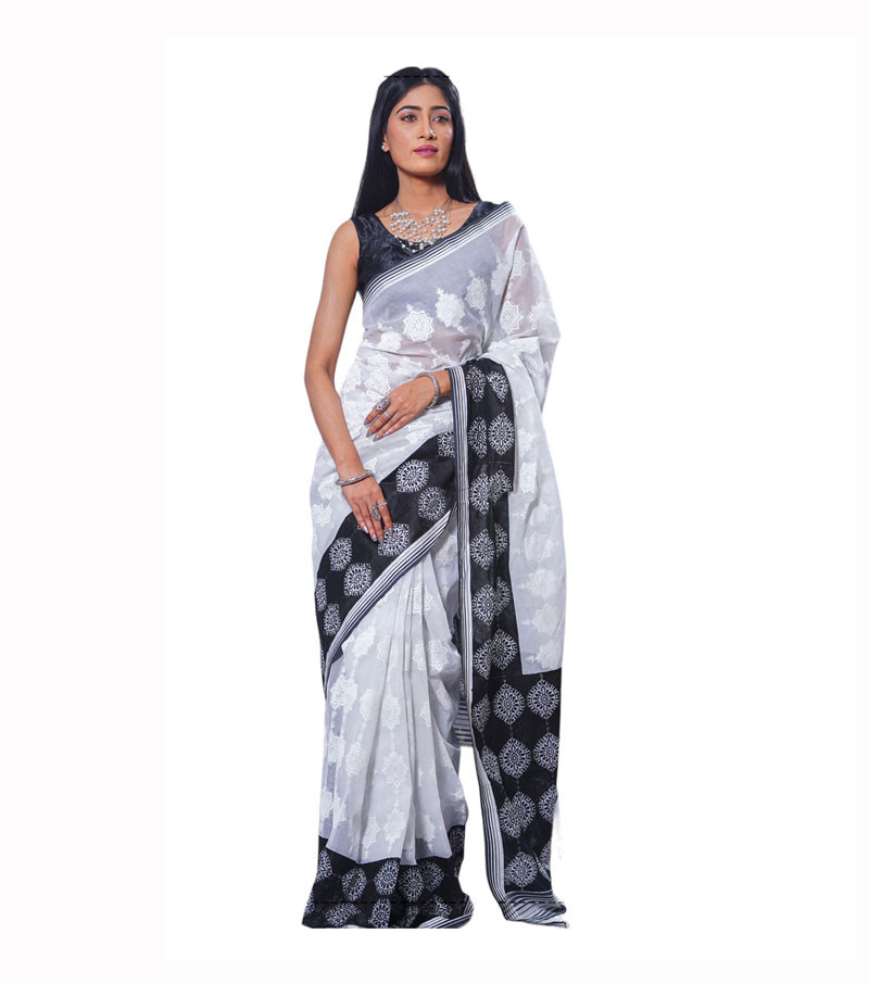 Best Stylish Women's Cotton Sharee For Women - Send Cotton Saree ...